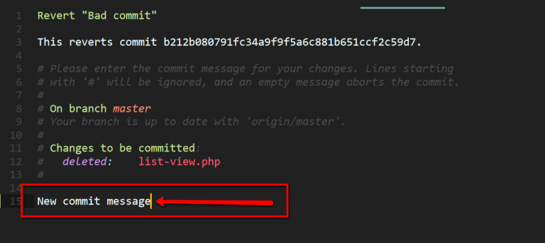 How To Undo Last Commit In Git | Scratch Code