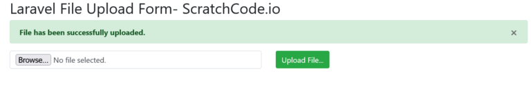 Laravel 9 File Upload Tutorial With Example Scratch Code