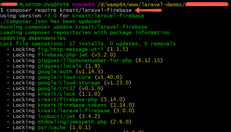 Laravel Firebase Tutorial With Example | Scratch Code